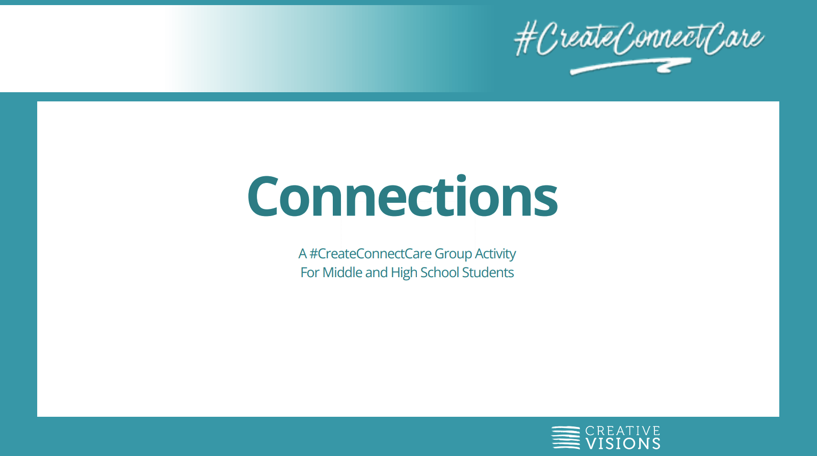 Connections | #CreateConnectCare